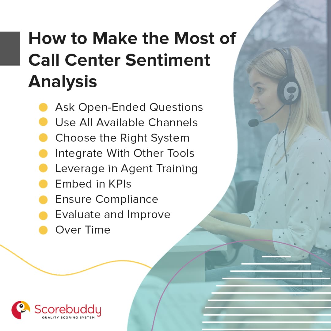 Call Center Sentiment Analysis Tips - Scorebuddy